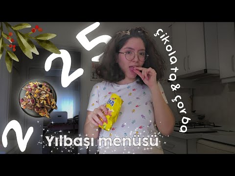 YILBAŞI ÖZEL MENÜ: çikolata ve kemik suyuna çorba