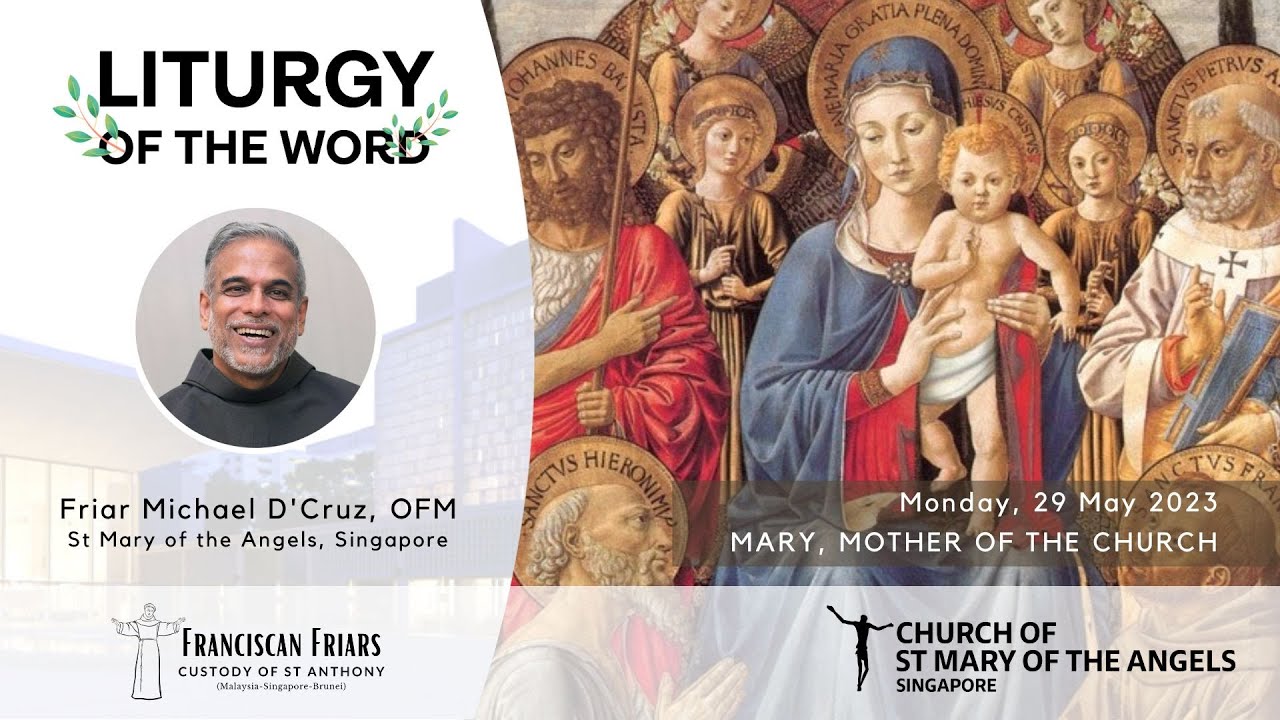 Liturgy of the Word - Mary, Mother of the Church - 29 May 2023 - YouTube