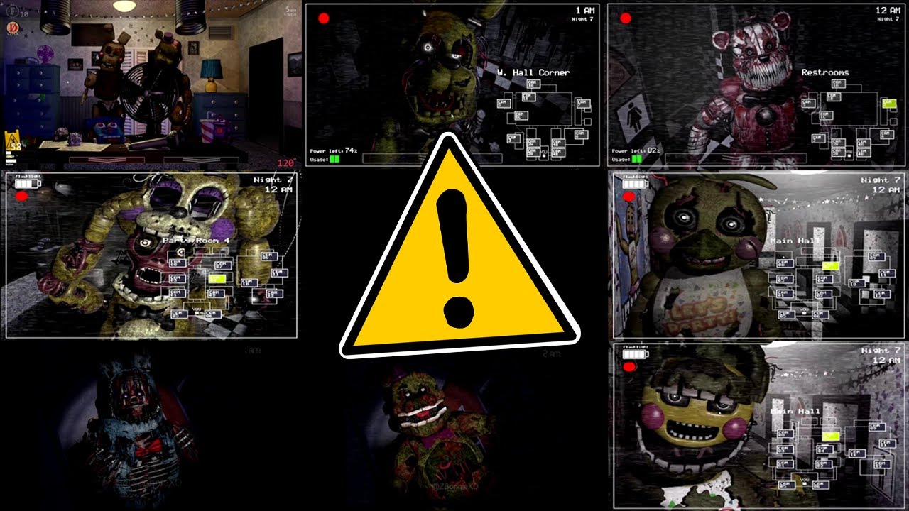 Top 10 Springlock Animatronics (FNaF Mods) - YouTube