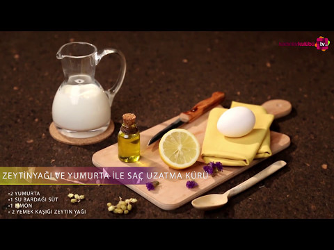 Zeytin Yağı ve Yumurta ile Saç Uzatma Kürü nasıl yapılır?