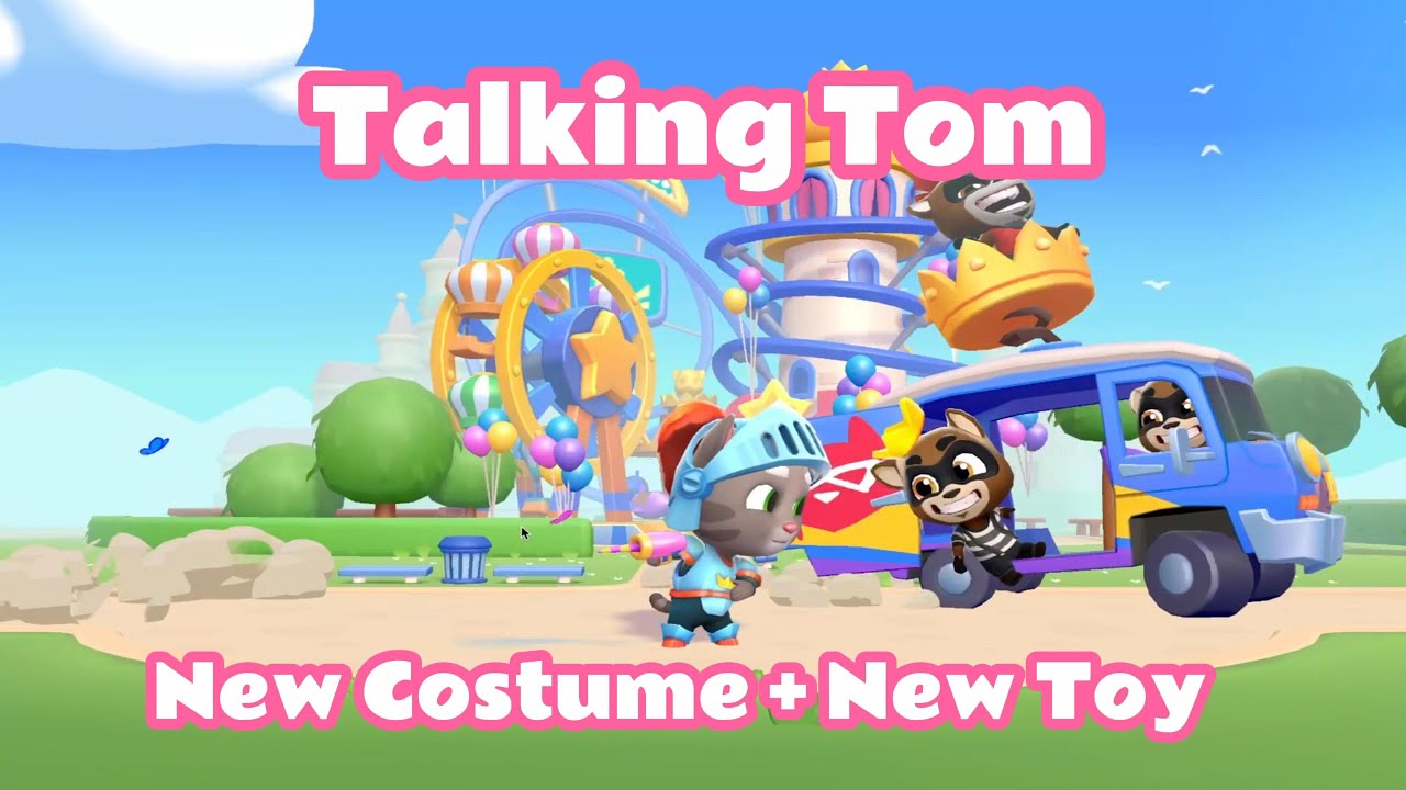 🎉 Talking Tom’s NEW Costume & Toy! 🎮 - YouTube