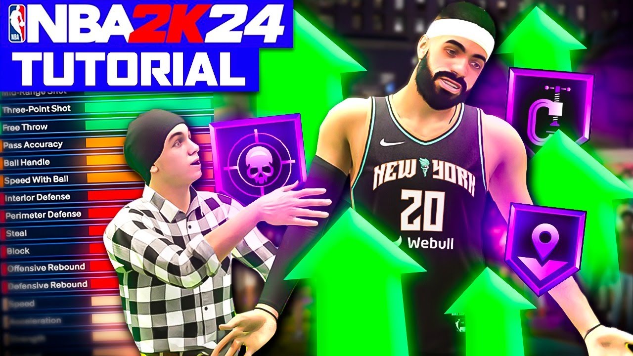 MEJORA más RÁPIDO a TU JUGADOR en NBA 2K24 de esta forma - TUTORIAL ...