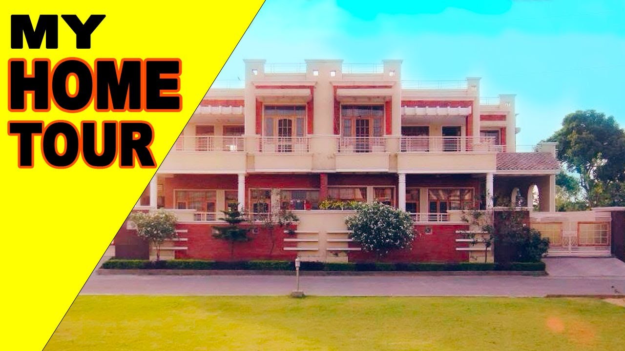 mere ghar da tour / my home tour - YouTube
