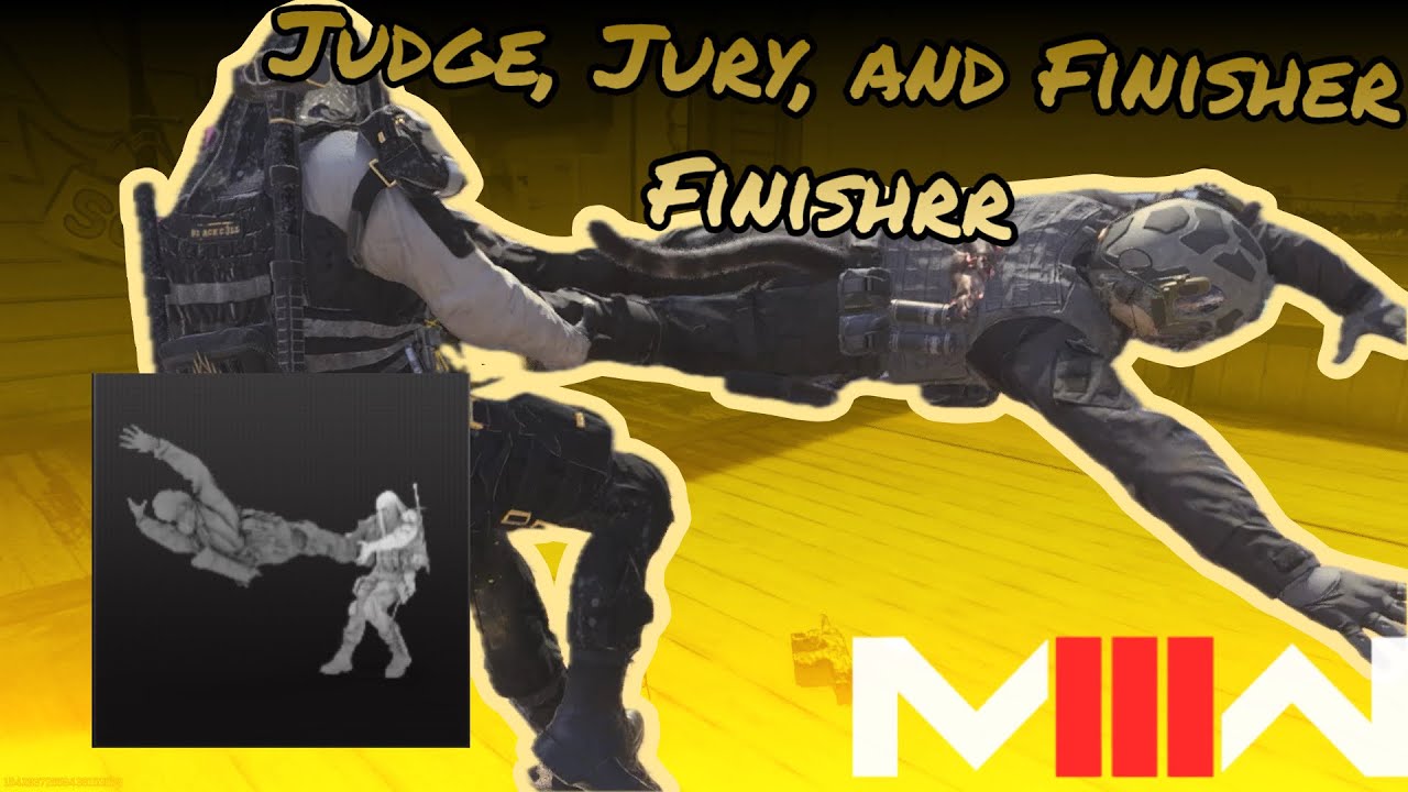 Judge, Jury, and Finisher Finishing Move (SEASON 5 BATTLE PASS ...