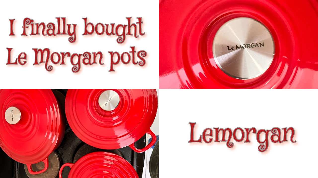 Unbox Le Morgan pots with me - YouTube