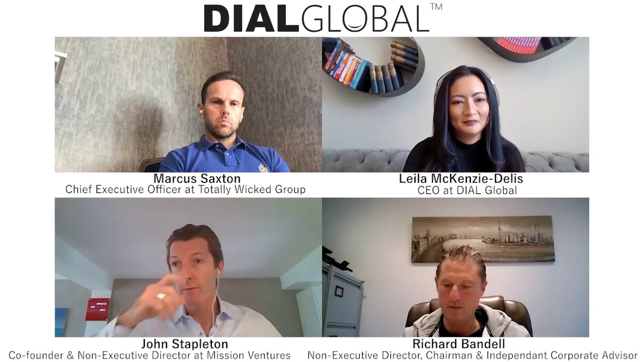 DIAL Global Virtual Lounge - Marcus Saxton, John Stapleton & Richard ...