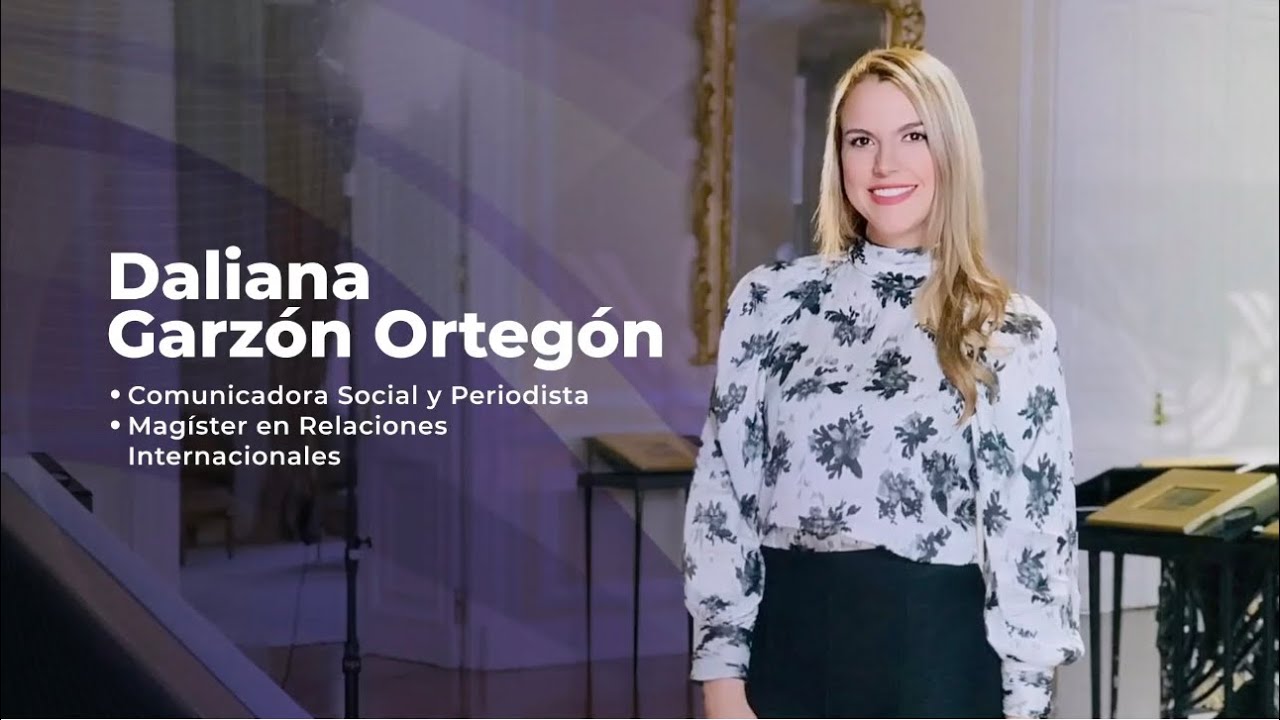 Reel Daliana Garzón Ortegón - Periodista y presentadora - YouTube