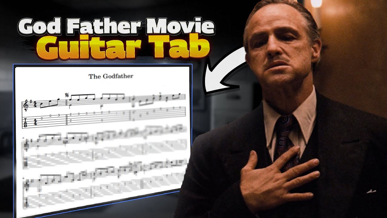 The Godfather Theme Guitar Tab Tutorial🎸 - YouTube