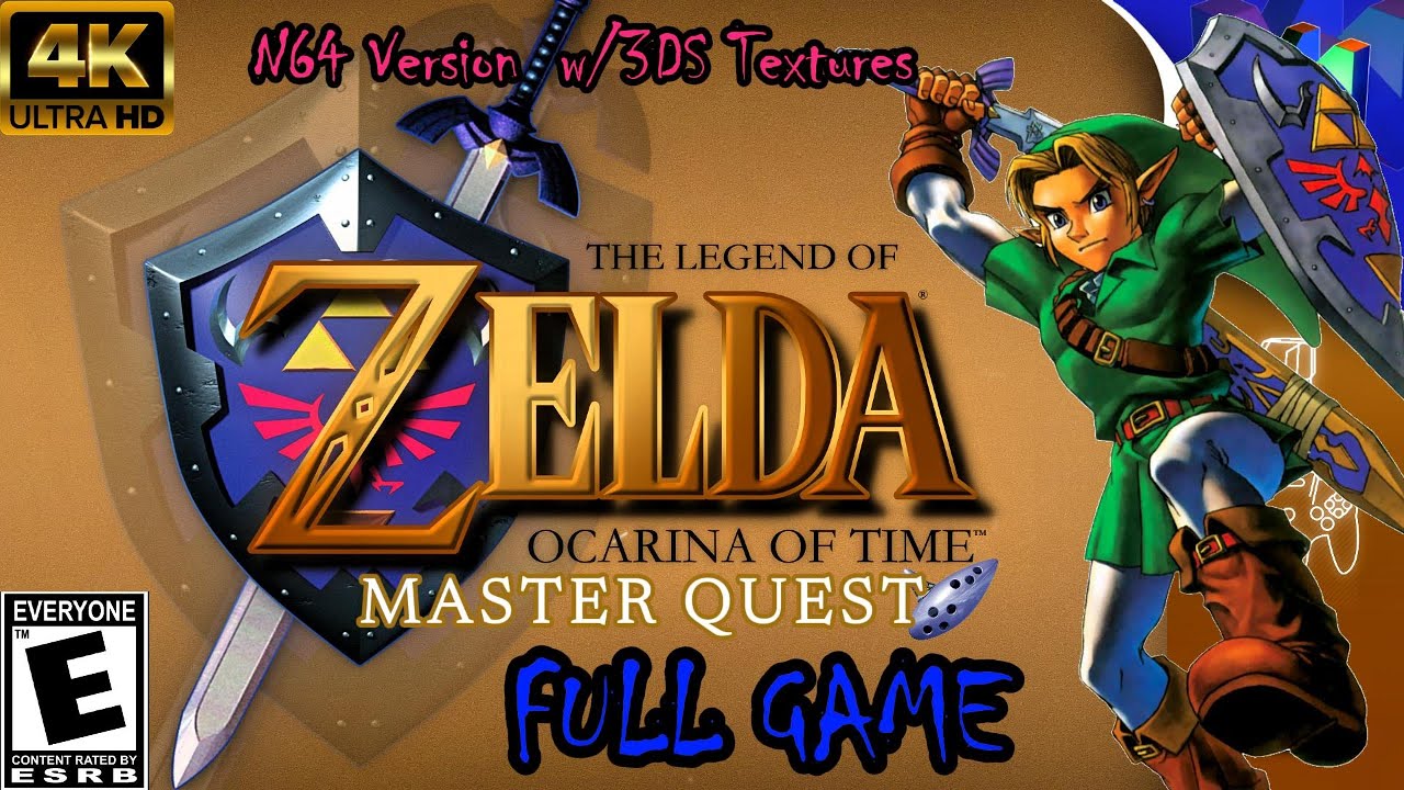 The Legend of Zelda: Ocarina of Time: Master Quest - Full Playthrough ...