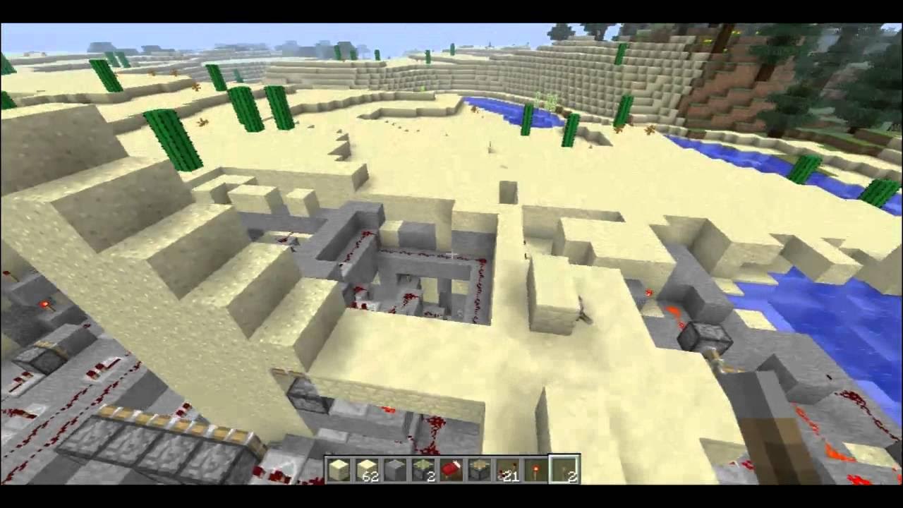 Minecraft Vertical Truly Hidden Stairs (Retractable)[Advanced Redstone ...