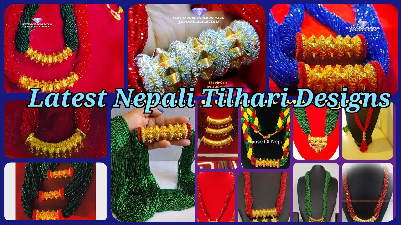नेपाली तिलहरी के सभी बेहतरीन👌डिजाइन //latest🤩nepali tilhari / chadke ...