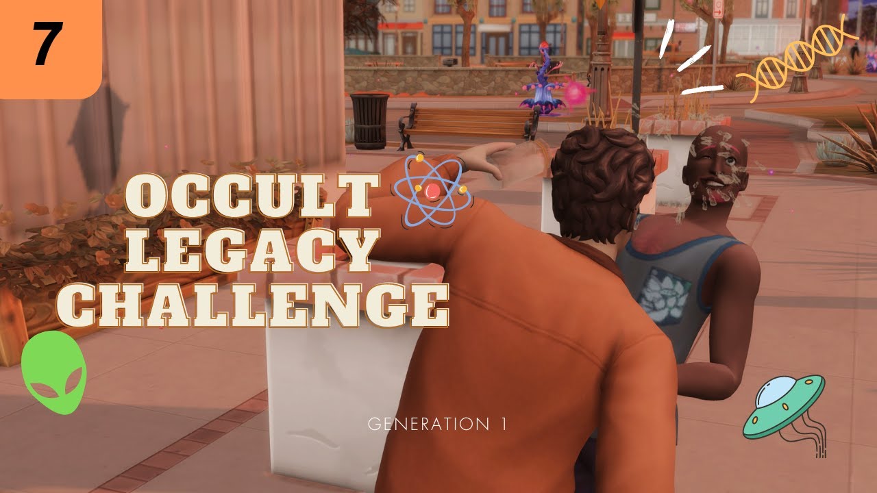 The Sims 4 | EP.7 : ทดสอบวัคซีน 👽🛸| Occult Legacy Challenge ...