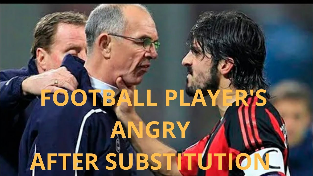 ||Football players angry after substitution||episode 05|| - YouTube