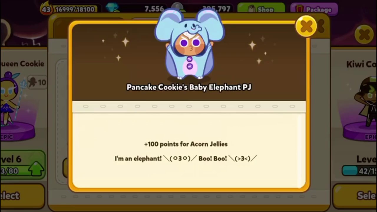 (Cookie Run: Ovenbreak) Pancake Cookie's Baby Elephant PJ! - YouTube