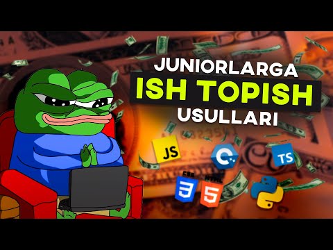 Juniorlarga ish topish | DASTURCHILAR UCHUN ISH TOPISH