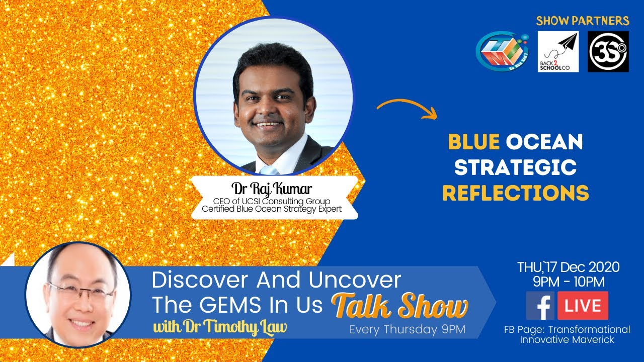 Discover And Uncover The GEMS In Us Talk Show with Dr Raj Kumar - YouTube