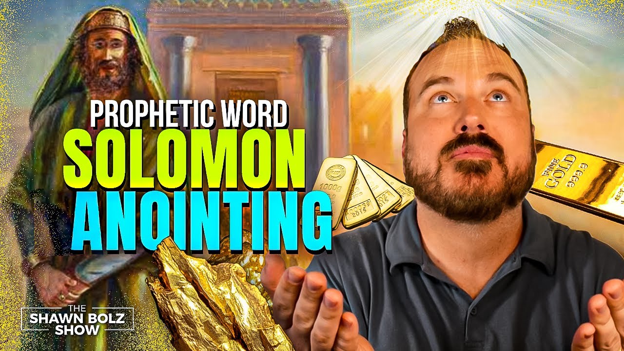 Prophecy: The anointing of Solomon just might change your financial ...