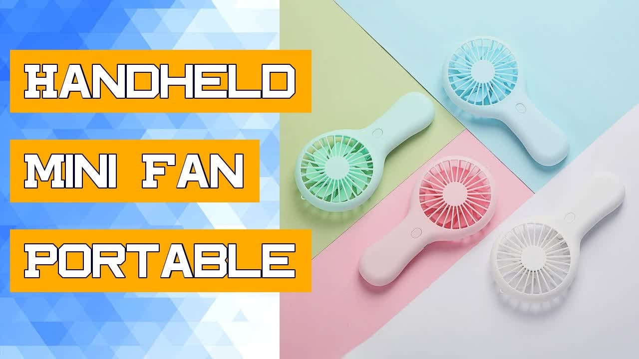 Handheld Mini Fan Portable USB Charging Convenient Creative Small Fans ...