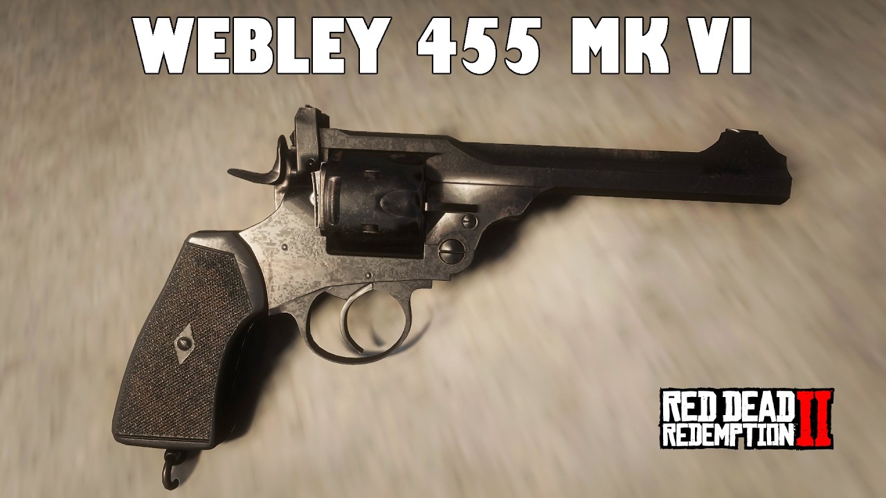 Webley Revolver | RDR2 - YouTube