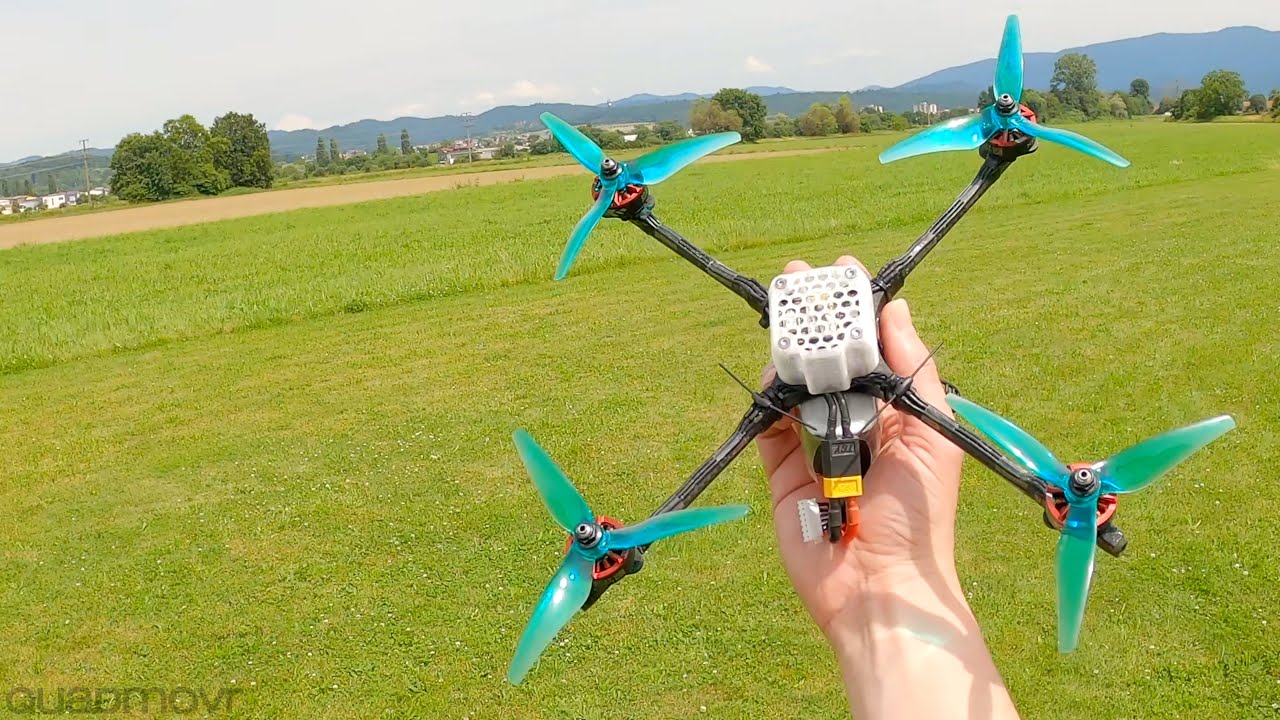 TRX 8x5 xnova2207 1700kv hqprop prototype fettec 4in1 65a sfoc esc ...