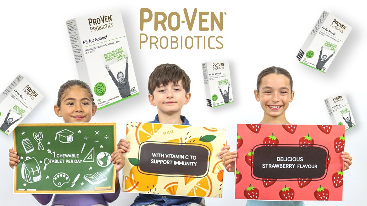 Pro-Ven Probiotics Fit for School - YouTube