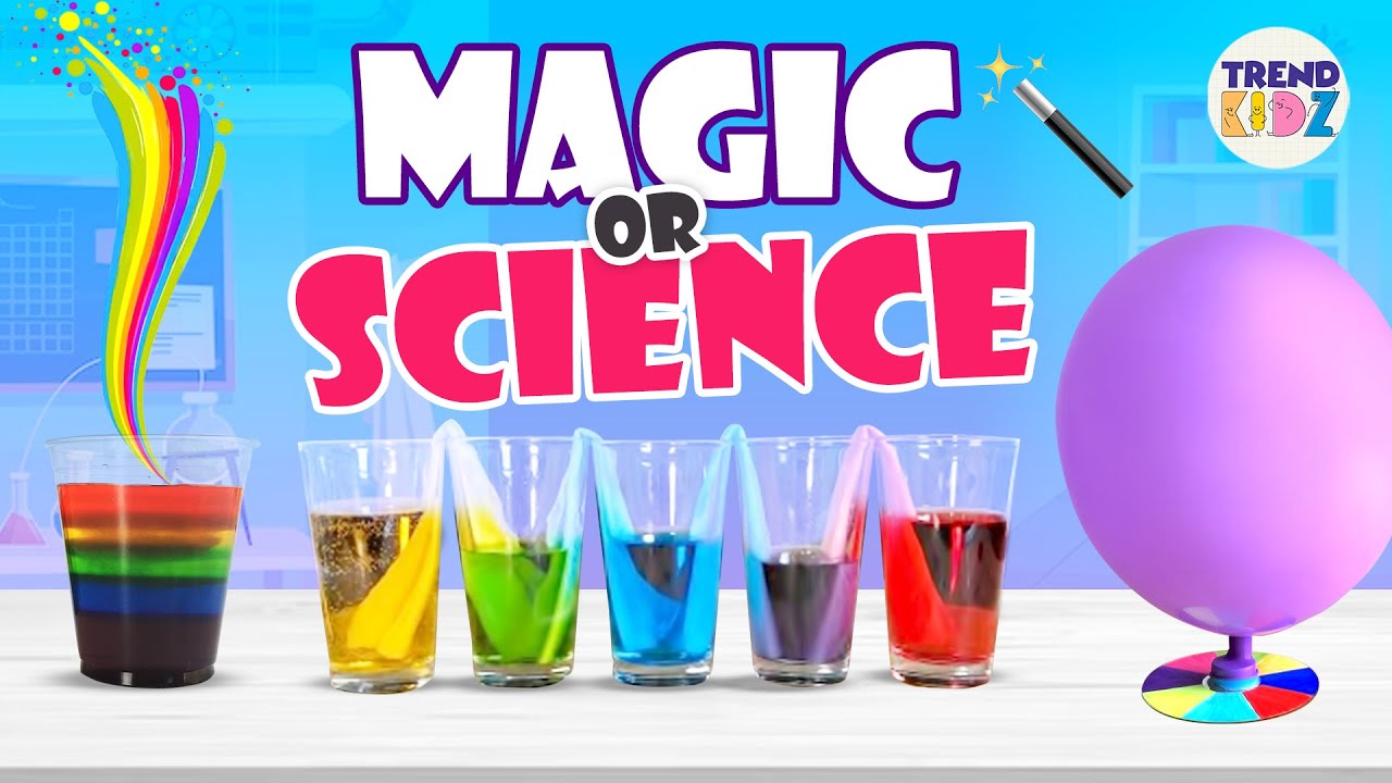 Magic or Science? 3 Simple Experiments to Try at Home! | Trend Kidz ...