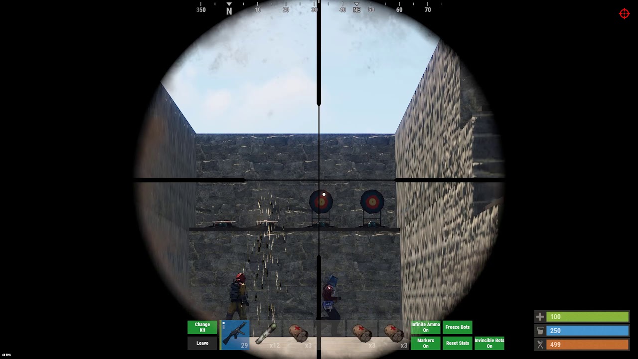 Rust - MP5 Deluxe 1MS Macro for logitech mice | Iron sights & x8 scope ...