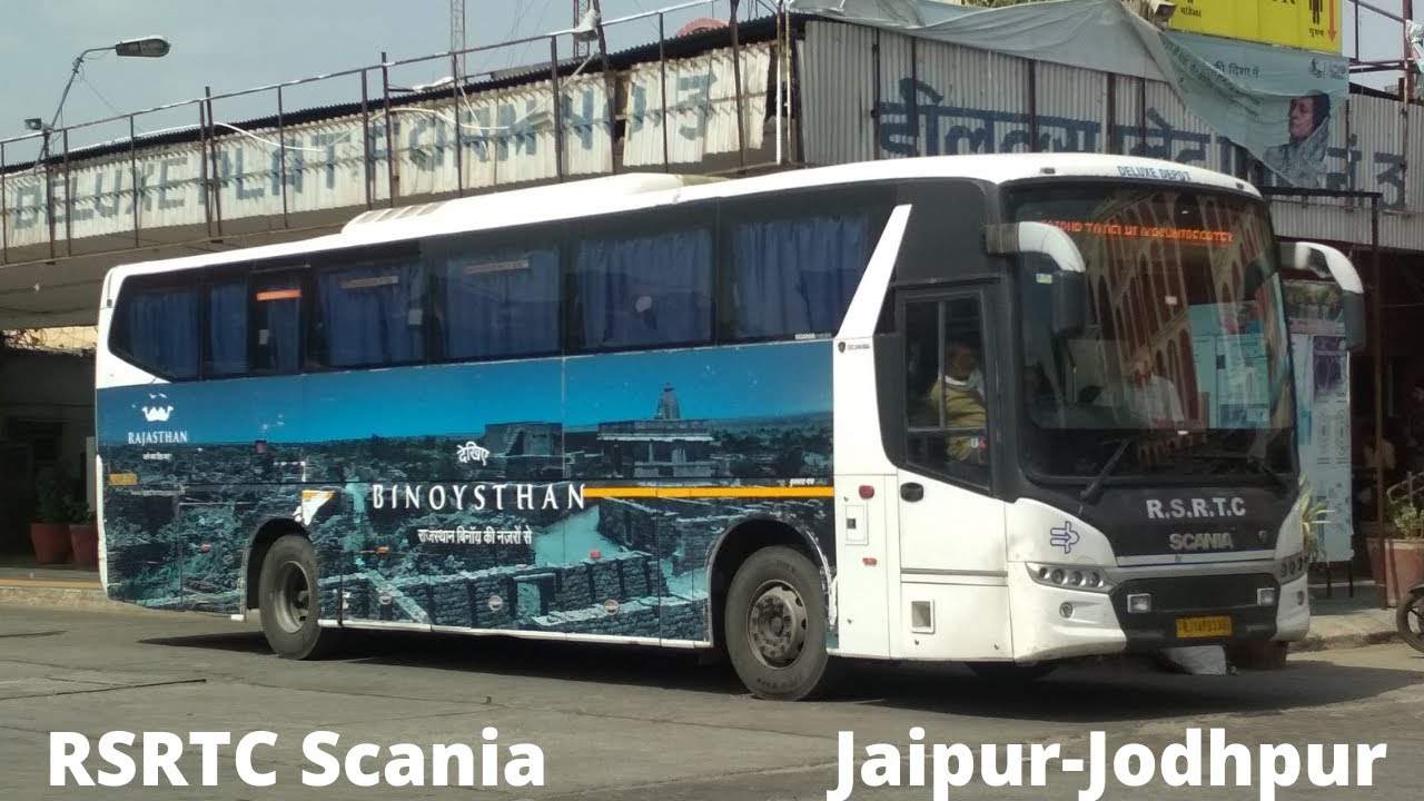 RSRTC Scania I "BINOYSTHAN" Theme I Jaipur-Jodhpur - YouTube
