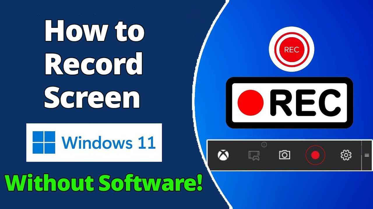 How to Record Your Screen on Windows 11 - YouTube