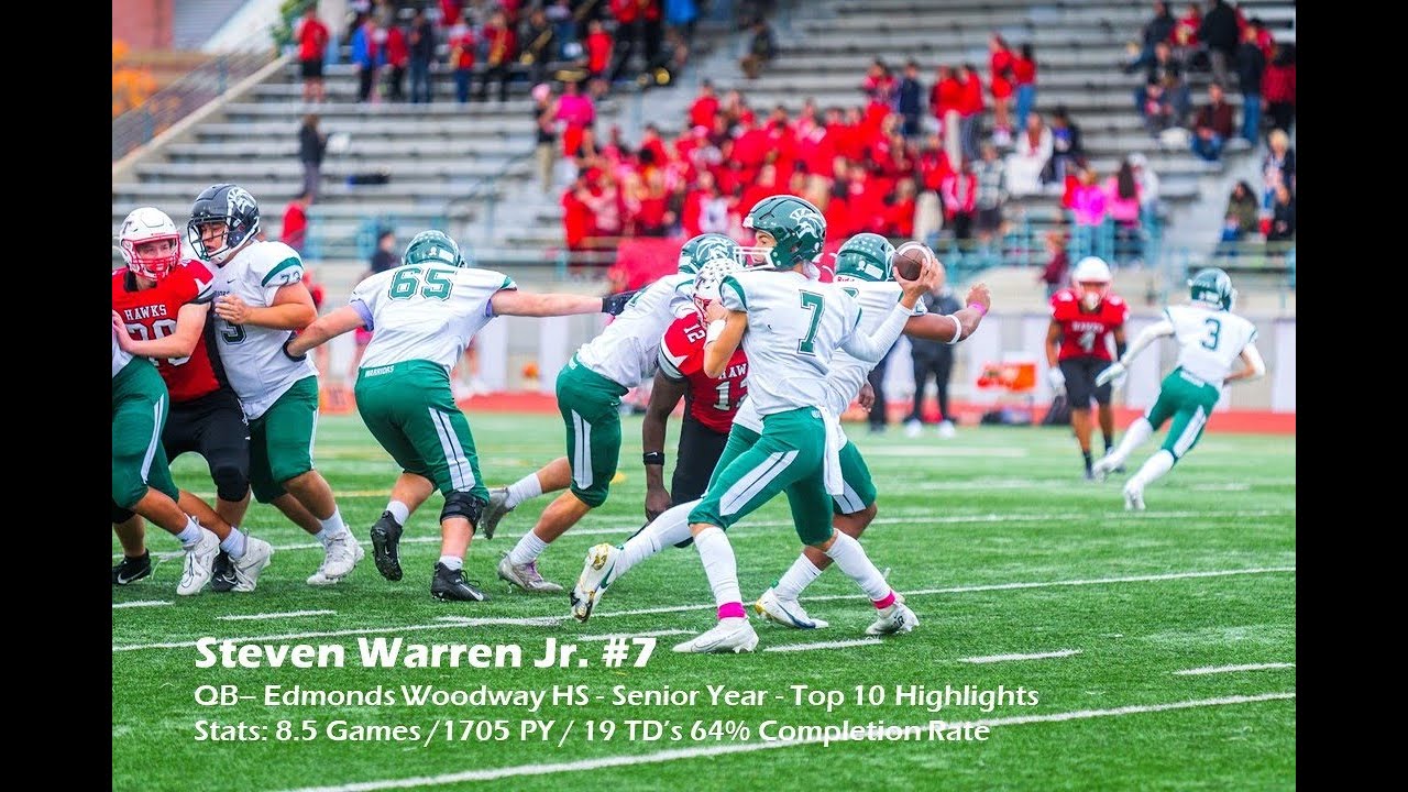 Steven Warren Jr '24 - Top 10 Highlights - Fall2023 - YouTube