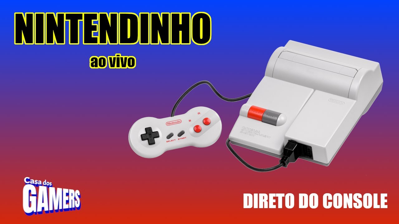 NINTENDINHO / FAMICOM 8-BIT AO VIVO USANDO RGB BLASTER | DIRETO DO ...