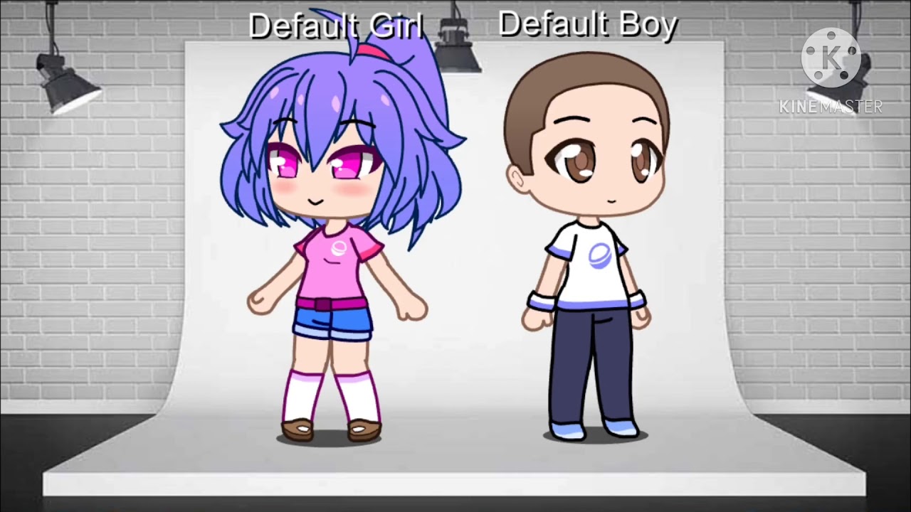 Default boy and default girl glow up - YouTube