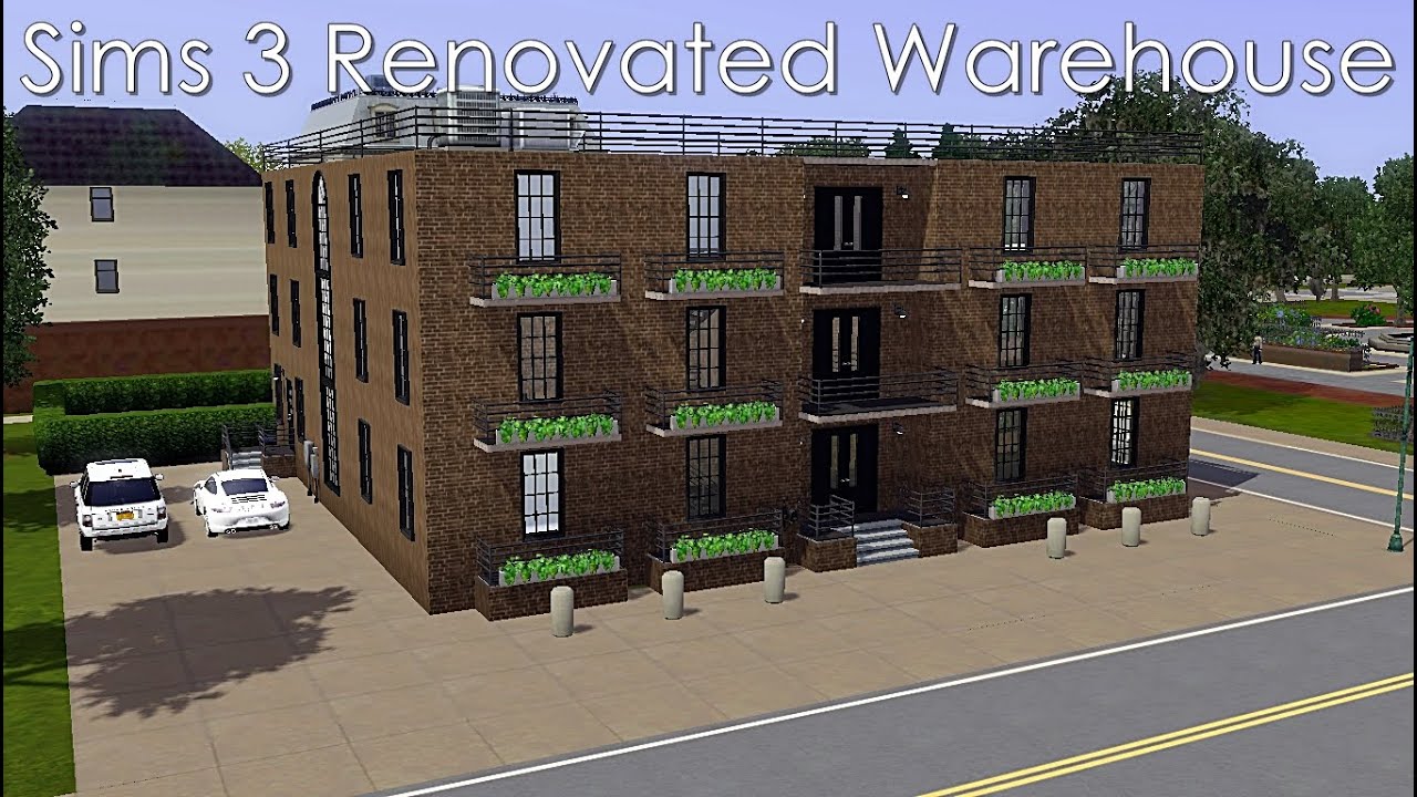 Sims 3 Renovated Warehouse - YouTube