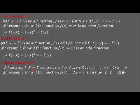 LET'S HAVE A LOOK ON SOME COMMON FUNCTIONS - YouTube