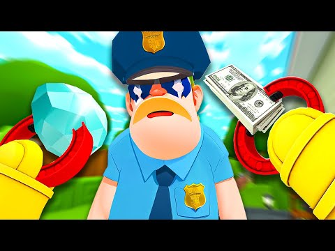 ROBOT HIRSIZ OLUP EVLERİ BASTIM - Little Thief VR