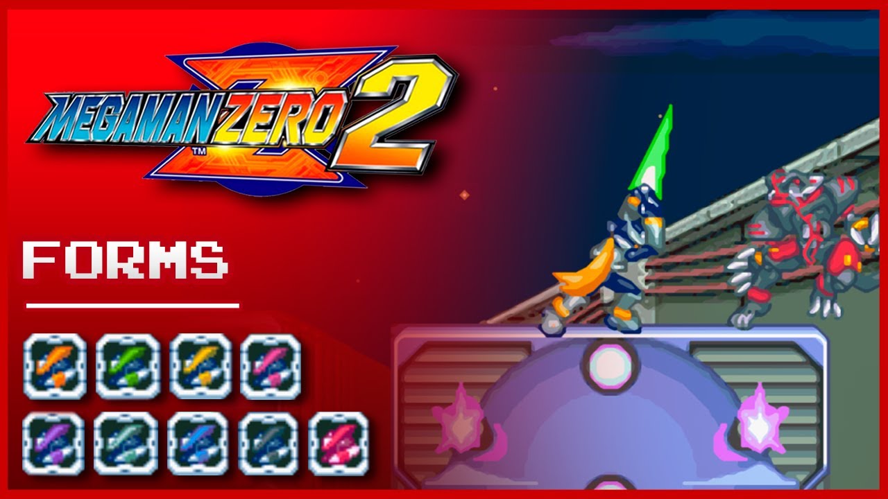 Mega Man Zero 2 Como Obtener Todas Las Forms - YouTube