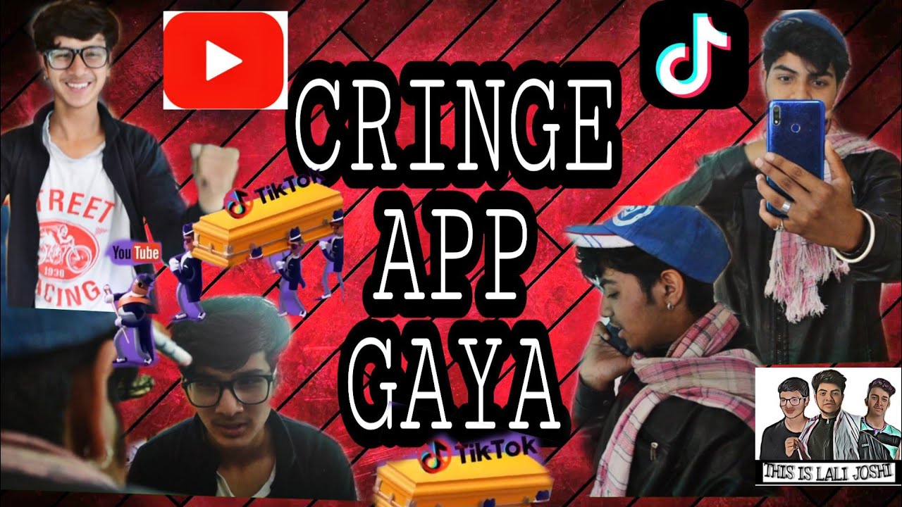 Cringe app gaya |bye tiktok cringe |#thisislalijoshi - YouTube