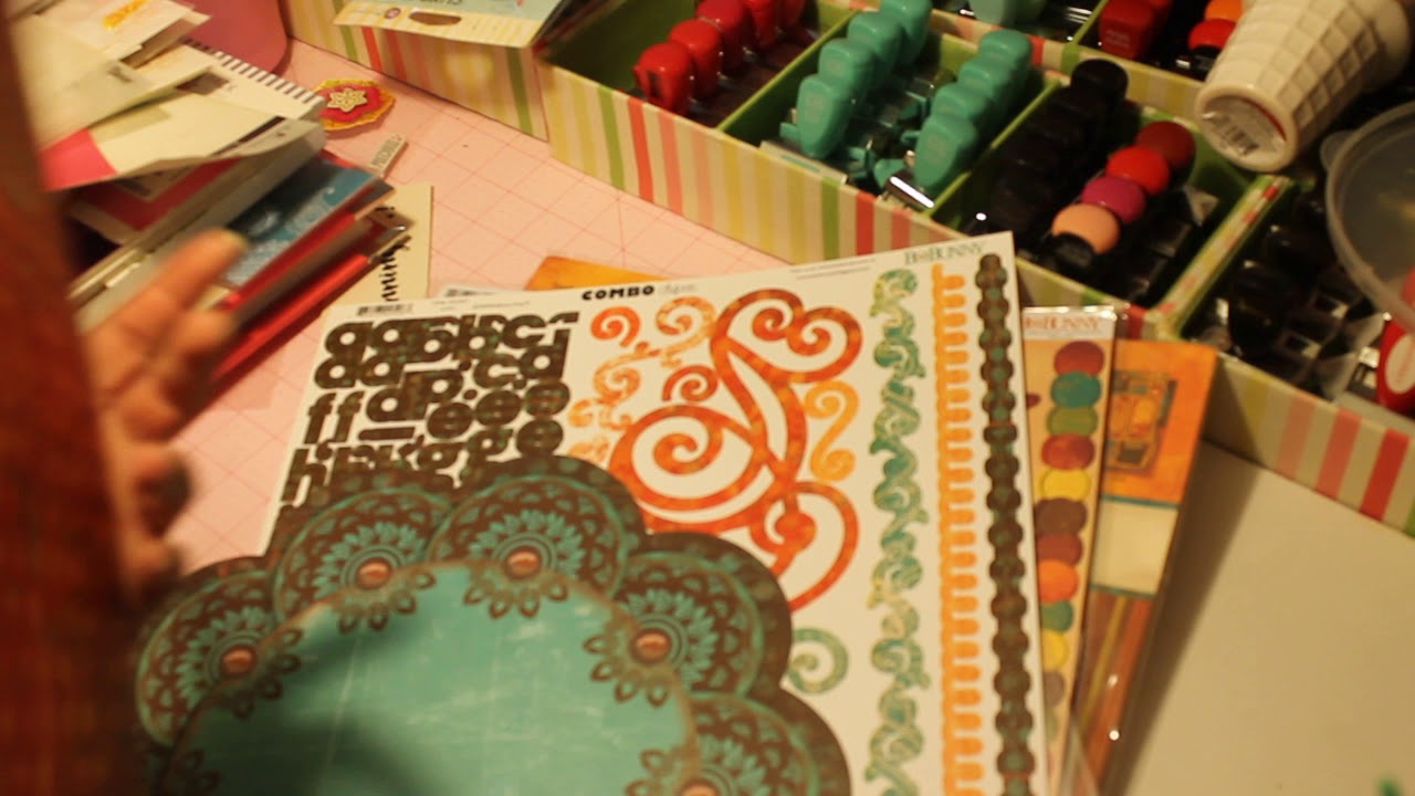 DESTASH CRAFT ITEMS PART 1 - YouTube