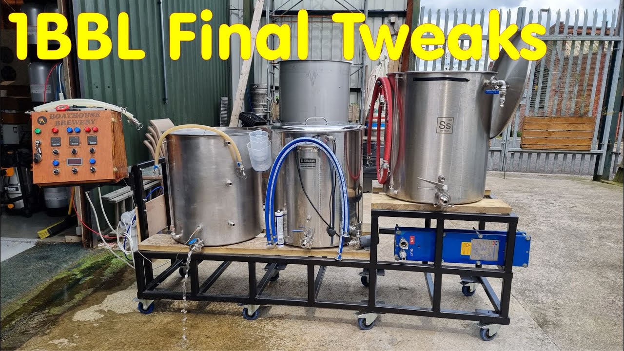 Finishing Off 1BBL Brew Kit - YouTube