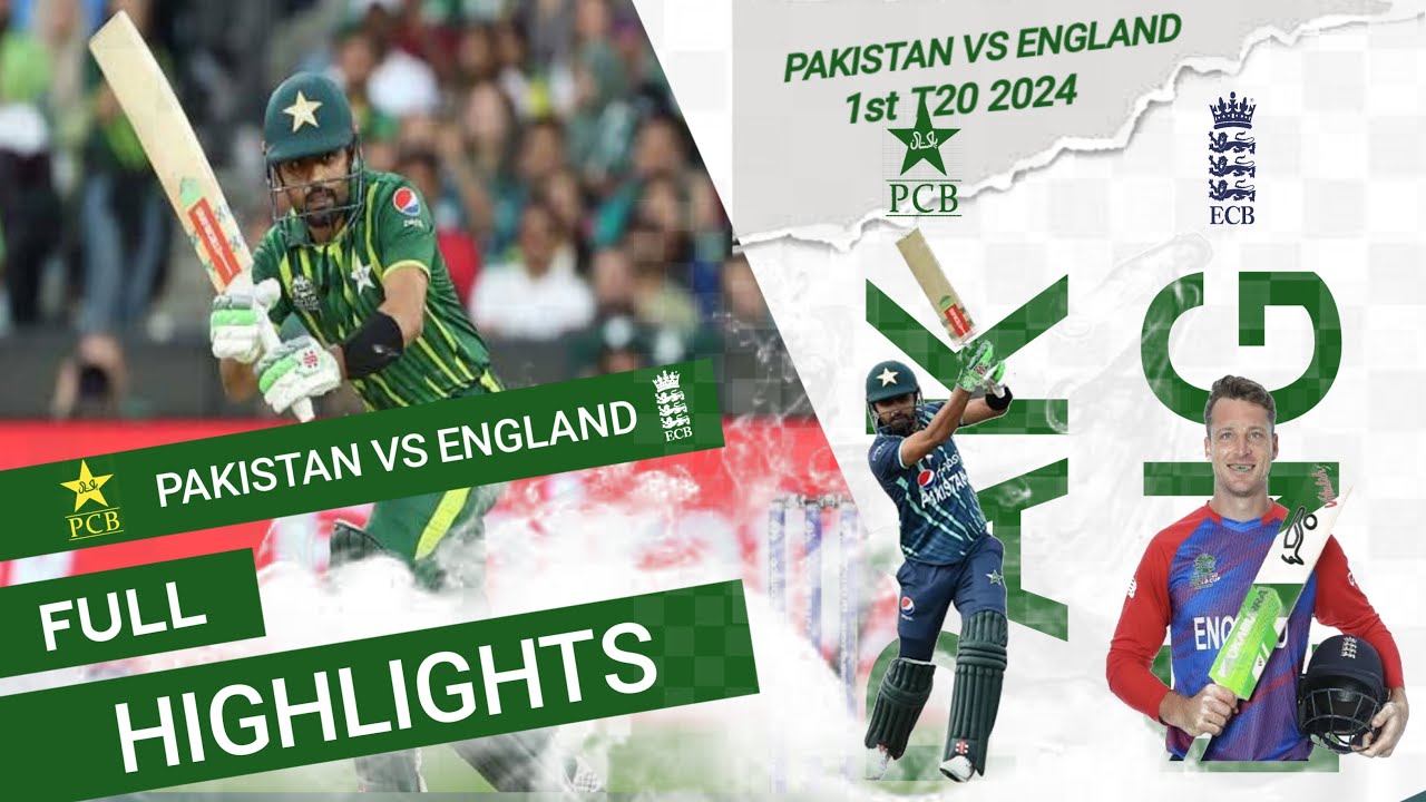 Pakistan vs England 1st T20 Highlights | 2024 | Pak vs England 1st T20 ...