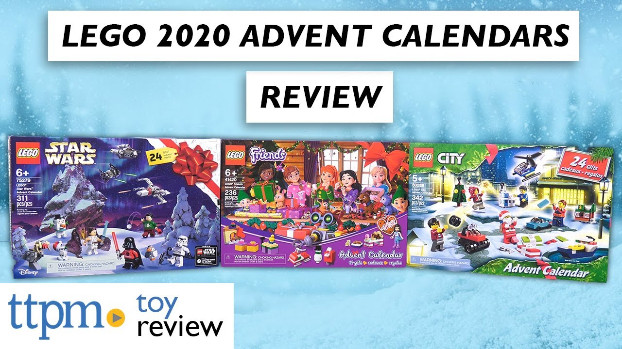 LEGO 2020 Advent Calendars Star Wars, Friends, and City from LEGO ...