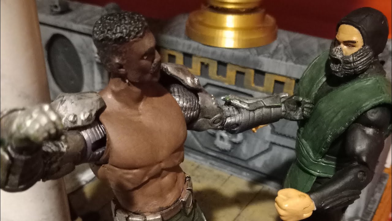 Mortal Kombat Jax custom figure review! - YouTube