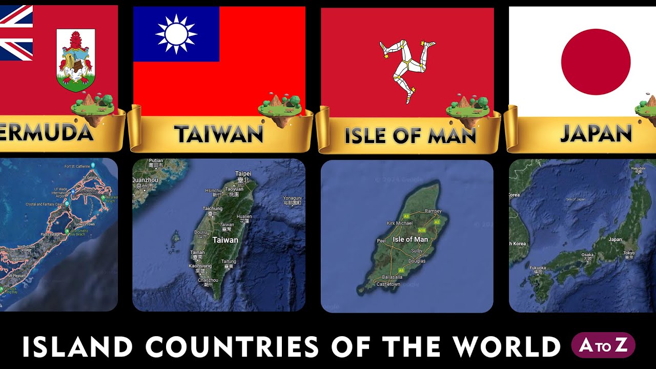 Island Countries of The World - YouTube