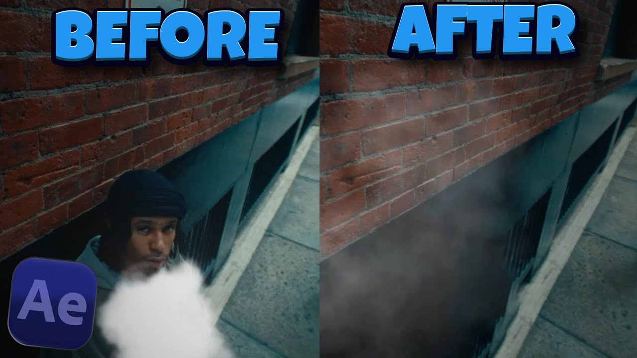 CLEAN SMOKE DISSAPEAR EFFECT AFTER EFFECTS - YouTube