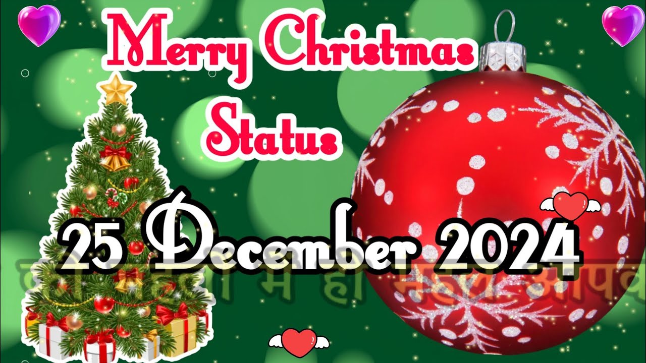Merry Christmas Status Video|Happy Christmas Status Video for WhatsApp ...