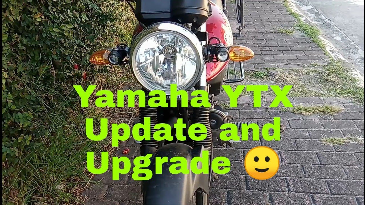 Yamaha YTX 125 update and Upgrade. - YouTube