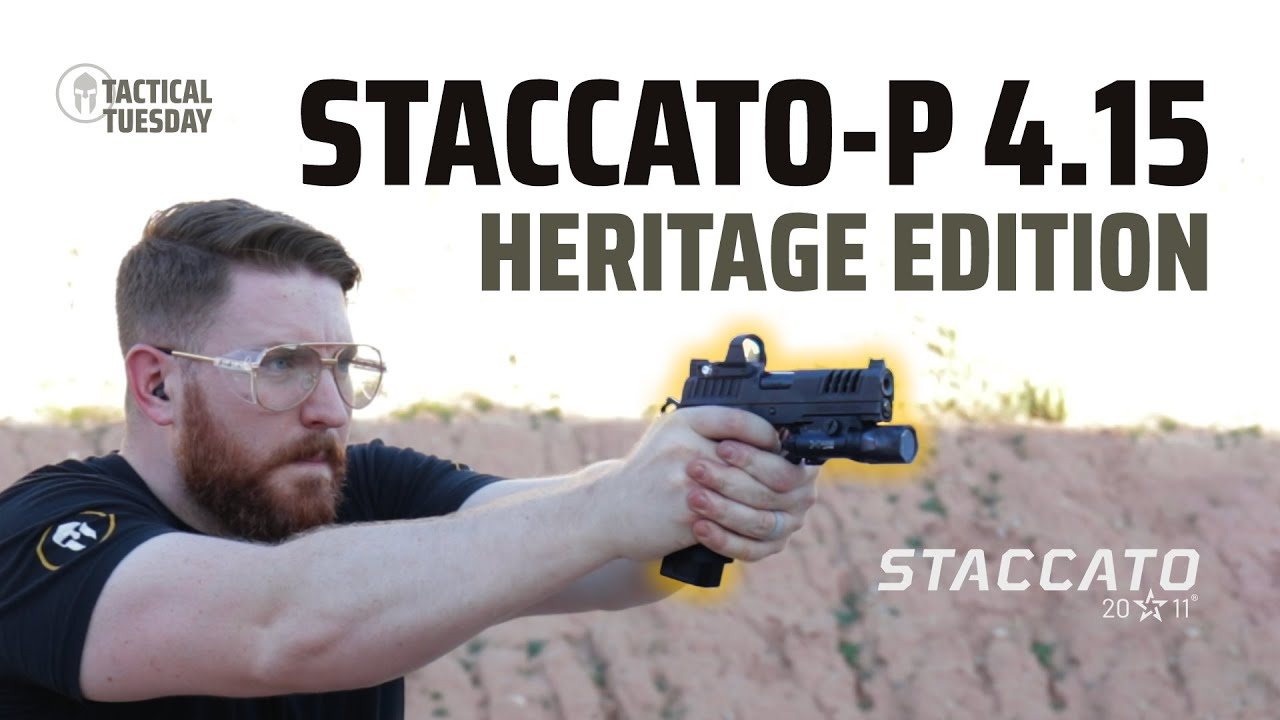The Staccato P Heritage Edition 4.15 Review - Tactical Tuesday - YouTube