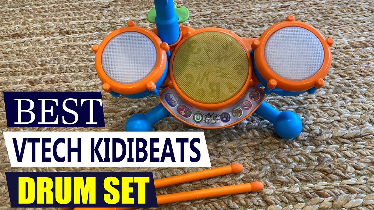VTech KidiBeats Drum Set Review & Unboxing! Is It The Best Toy For Your ...
