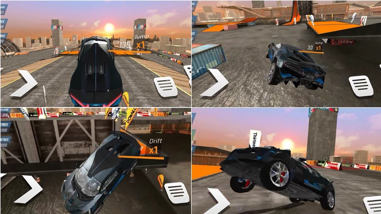 Car Stunt Races 3D Gameplay #24 | Mega Ramp Car Stunt Games | Android ...