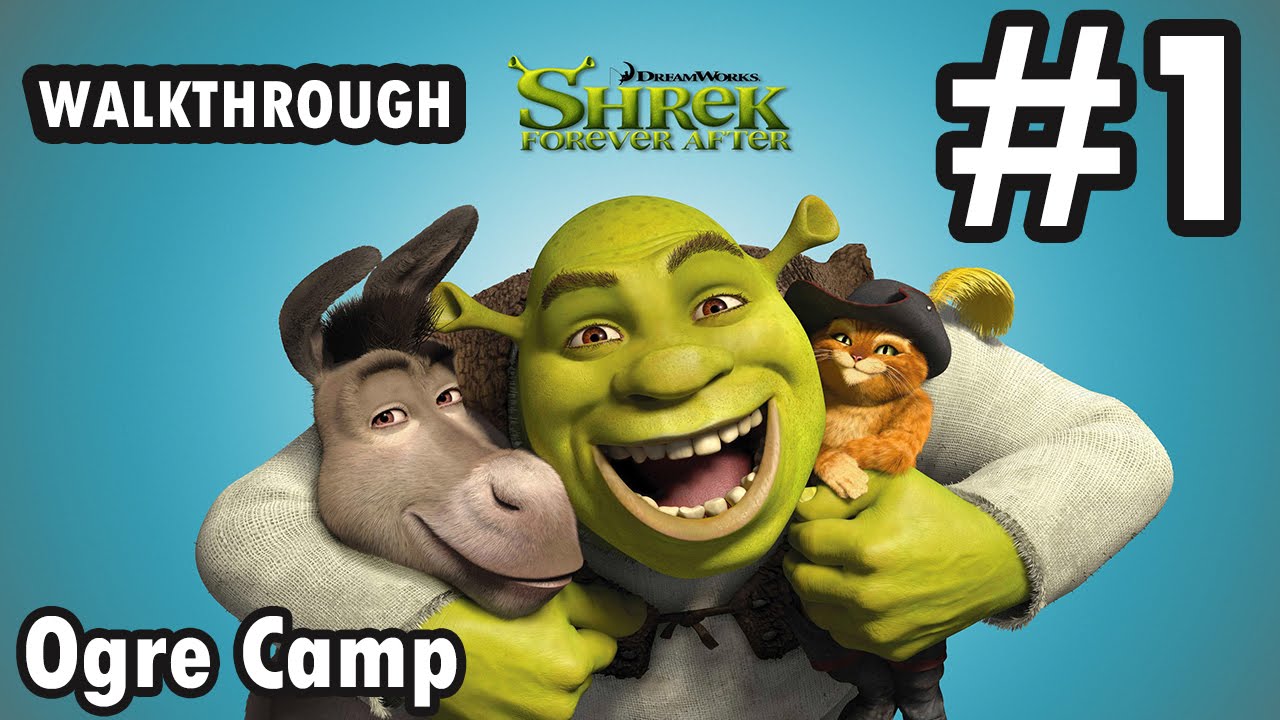 Shrek: Forever After - Mission 1 - Ogre Camp (Walkthrough) - YouTube